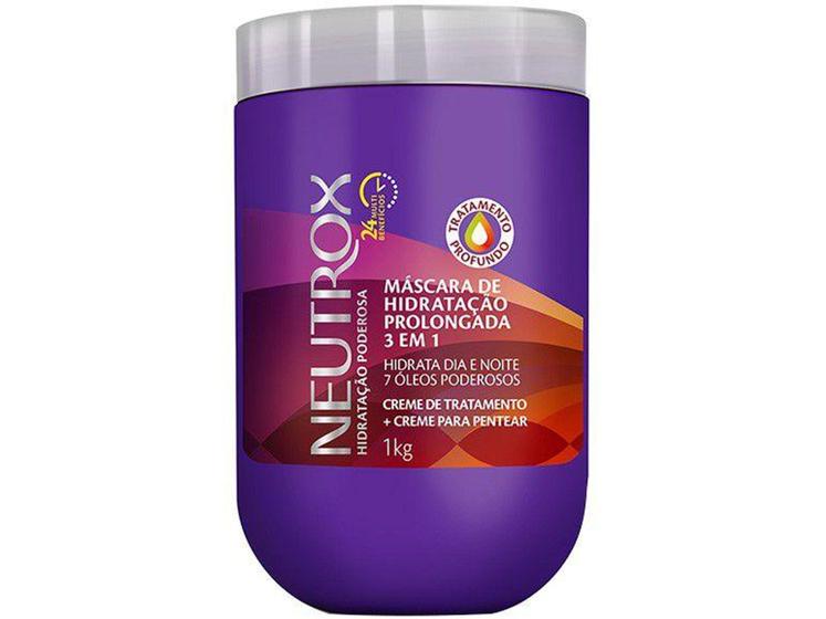 Creme de Tratamento 3 em 1 Neutrox - 24 Multibenefícios 1kg - Máscara ...