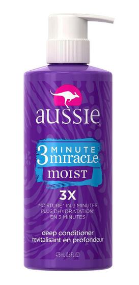 Creme De Tratamento Aussie 3 Minute Miracle Moist 475 Ml - Máscara ...