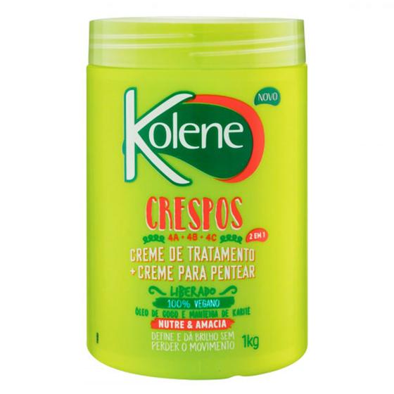 Creme De Tratamento Kolene Crespos 1kg - Máscara Capilar - Magazine Luiza