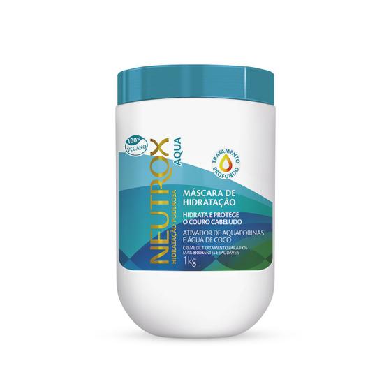 Creme de Tratamento Neutrox Aqua 1kg - Máscara Capilar - Magazine Luiza
