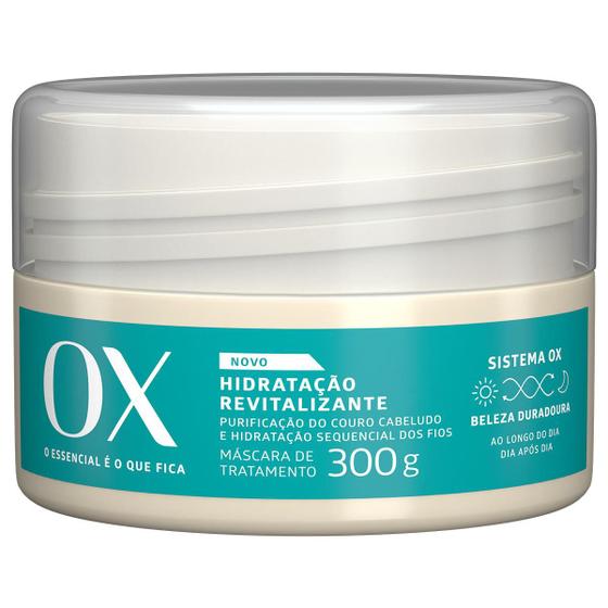 Creme de Tratamento OX Hidratação Revitalizante 300g - Máscara Capilar ...