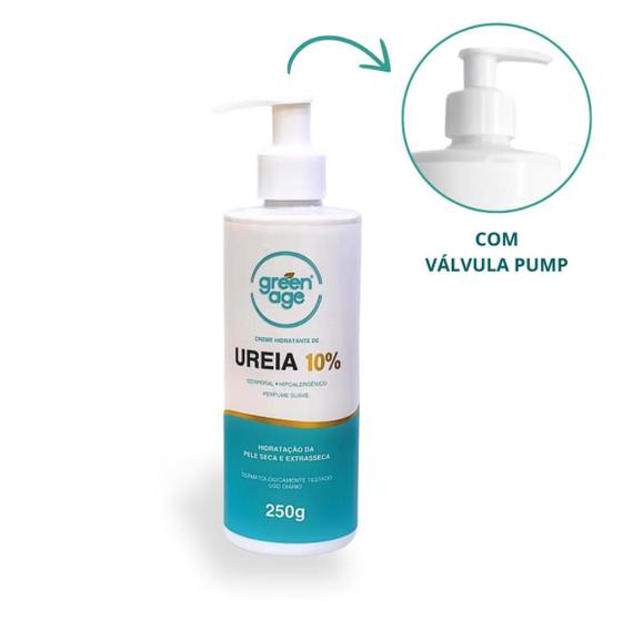 Creme De Ureia 10% Ultra Hidratação Pele Seca e Extrasseca 250g Pump ...