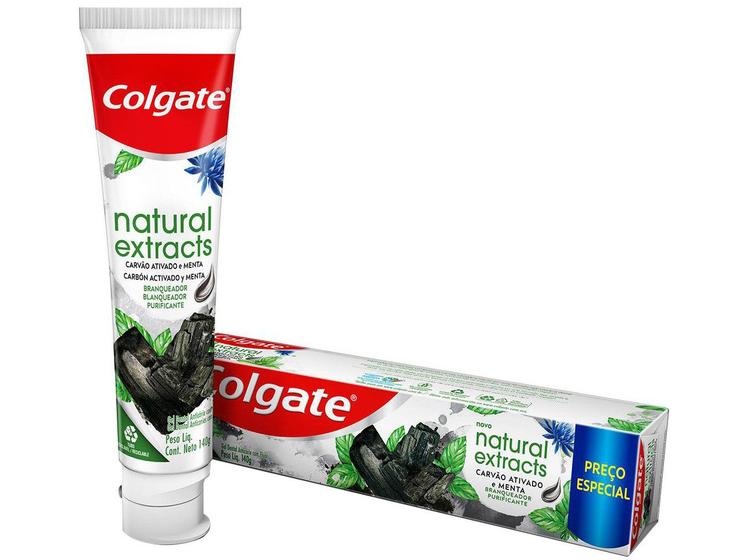 Creme Dental Clareador Colgate Natural Extracts - Purificante 140g ...