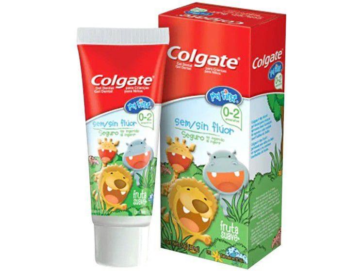 Creme Dental Infantil sem Flúor Colgate My First - 50g - Creme e Gel ...