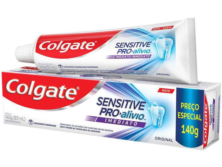 Creme Dental para Dentes Sensíveis Colgate - Sensitive Pró-Alívio ...