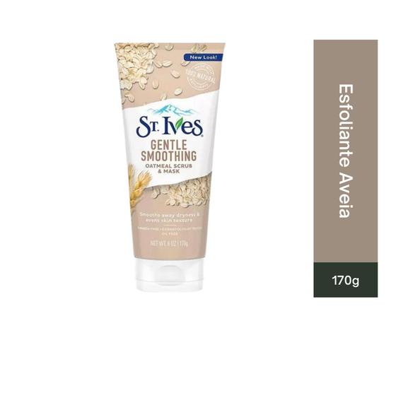 Creme Esfoliante Facial Unilever St Ives - Gentle Smooth Scrub & Mask ...