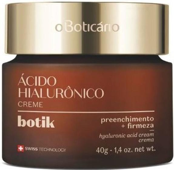 Creme Facial Firmador Ácido Hialurônico Botik 40g - Cuidados para pele ...