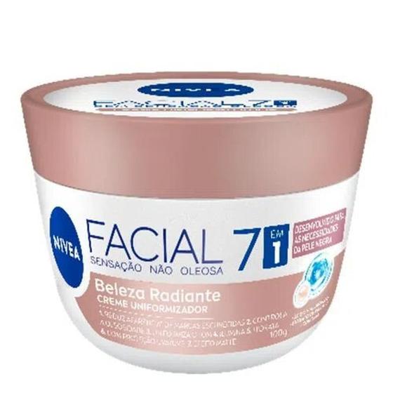 Creme Facial Nívea Beleza Radiante Pele Negra 100g - Nivea - Hidratante ...