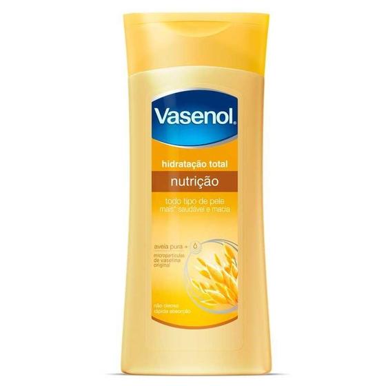 Creme Hidratante Corporal Vasenol Hidratação Total Nutrição 400ml ...