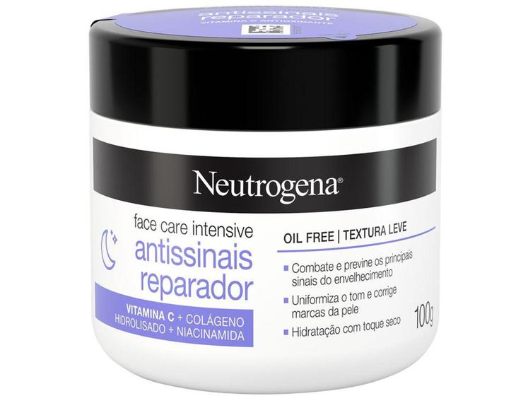 Creme Hidratante Facial Neutrogena - Face Care Intensive 100g ...
