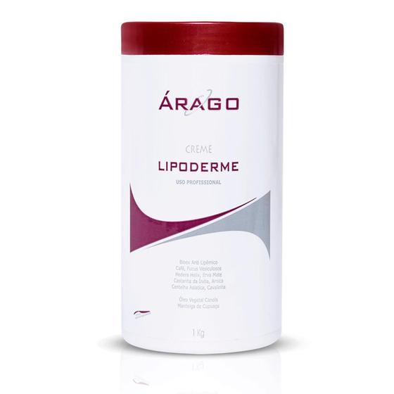 Creme Lipoderme Redutor 1kg - Árago - Redutor de Medidas - Magazine Luiza