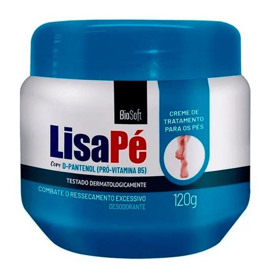 Creme Lisa Pé D-Pantenol Bio Soft 120g - BioSoft - Hidratante para os ...