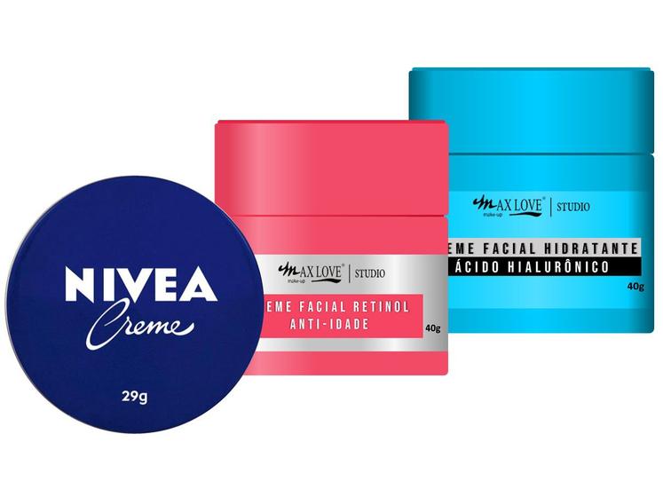Creme Nívea Para o Rosto Creme Retinol Creme Ácido Hialurôni - Outros ...