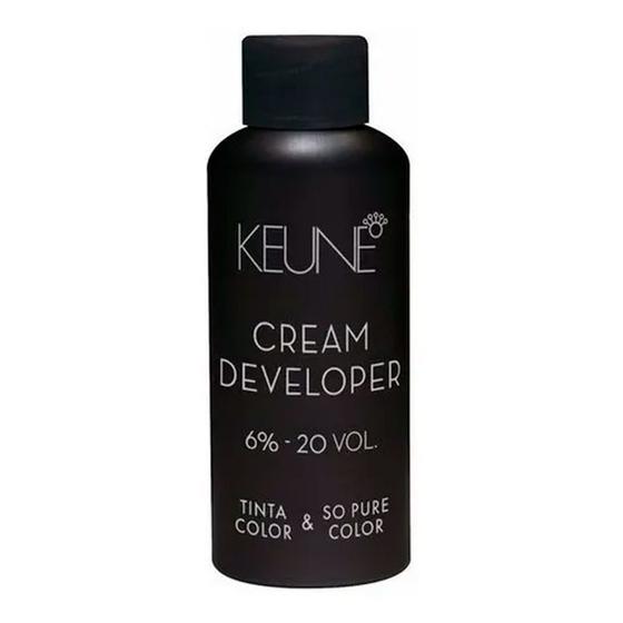 Creme Oxidante 6% Keune Tinta Developer 20 Vol - 60ml - Água Oxigenada ...