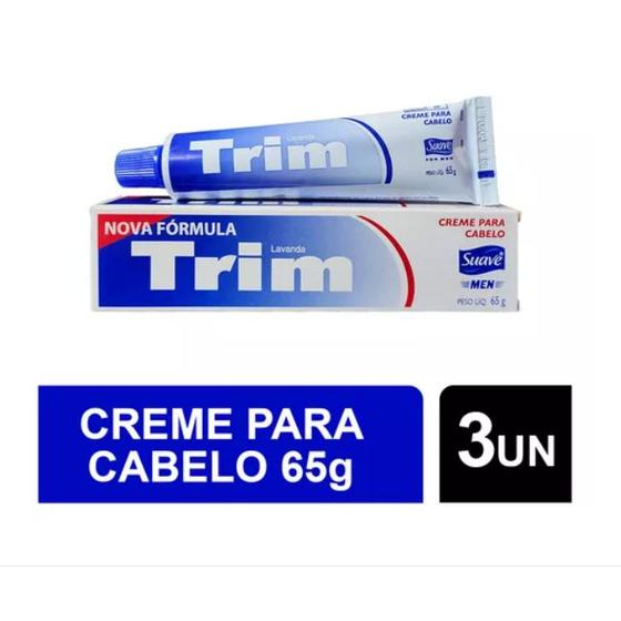 Creme para cabelo Trim kit com 3 unidades - Unilever - Máscara Capilar ...