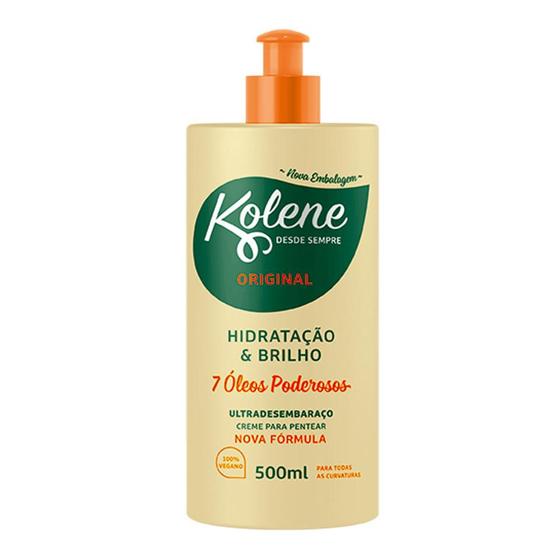 Creme Para Pentear Kolene Original 500ml - Desembaraçante - Magazine Luiza
