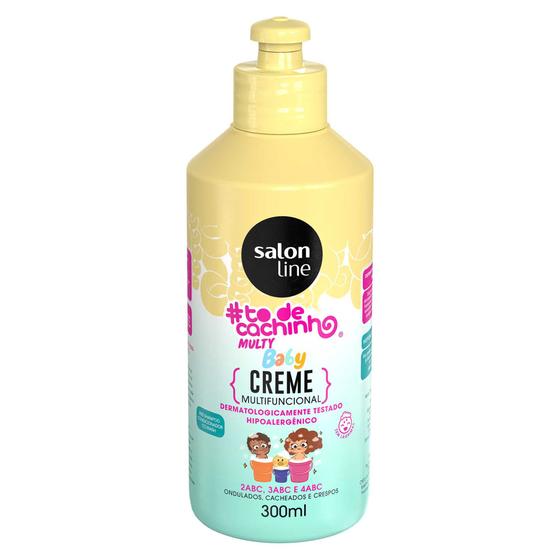 Creme para Pentear Salon Line Infantil Baby Kids to de cachinhos 330ml ...