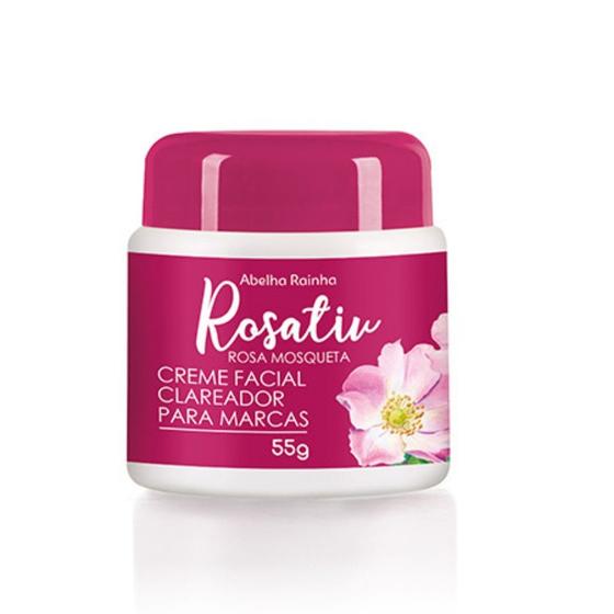 Creme Para Rosto Com Óleo Rosa Mosqueta Regenerador da Pele - Abelha ...