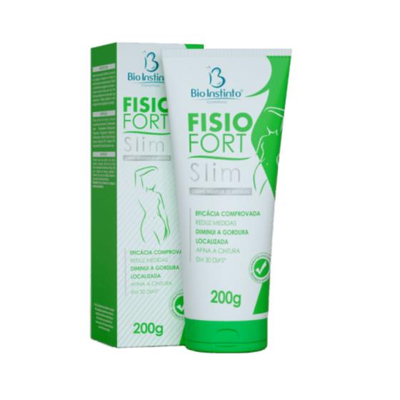 Creme Redutor De Medidas Fisiofort Slim Bio Instinto 200g - Redutor de ...