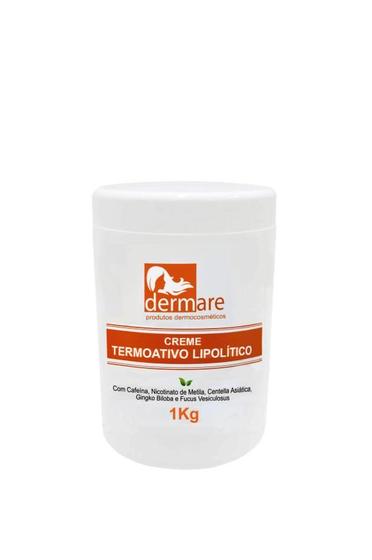 Creme Redutor Termoativo Dermare 1000g - Redutor de Medidas - Magazine ...