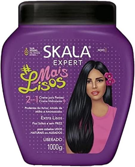 CREME SKALA EXPERT MAIS LISOS LIBERADO 1Kg - Máscara Capilar - Magazine ...