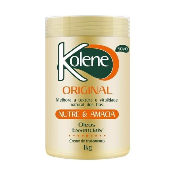 Creme Tratamento Kolene Original 1Kg - Máscara Capilar - Magazine ...