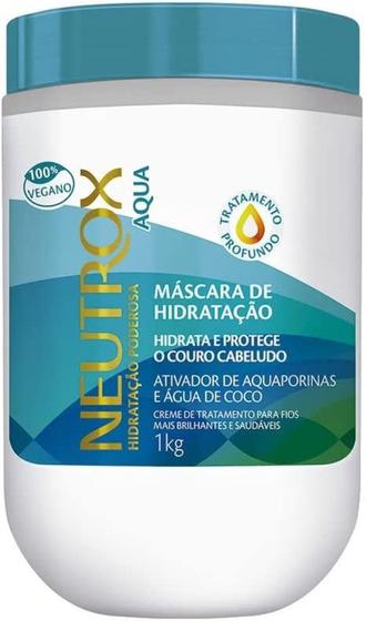 Creme Tratamento Neutrox Acqua 1Kg - Máscara Capilar - Magazine Luiza