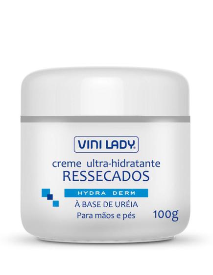 Creme Ultra-Hidratante Para Mãos E Pés Ureia 100G Vini Lady ...