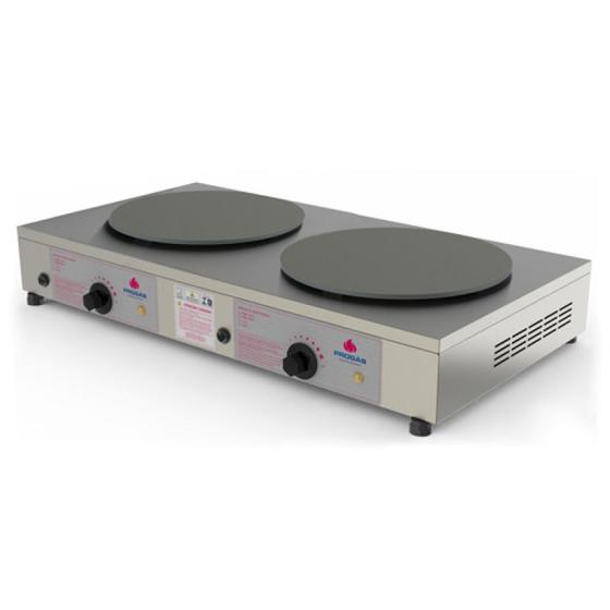 Crepeira Dupla Francês Panqueca Elétrica PRKF-202E RED 220V - Progás ...
