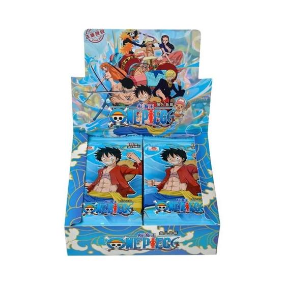 Crianças Anime One Piece Luffy Zoro WANO Province Cards Comic Jogo ...
