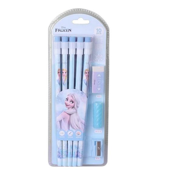 Crianças Disney Mickey Elsa Lilo Hb Lápis 10 Pçs Desenho Dos Desenhos ...