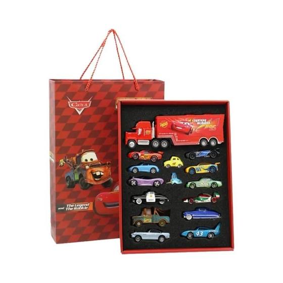 Crianças Disney Pixar Cars 3 Relâmpago McQueen Mater Diecast Toy Gift ...