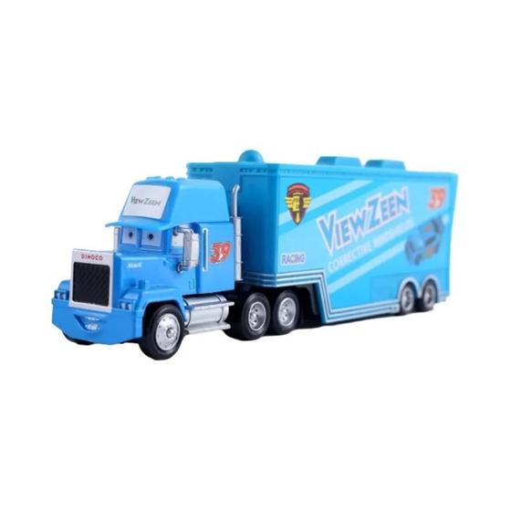 Crianças Disney Pixar Dinoco Lightning McQueen Mack Racer Truck Cars ...
