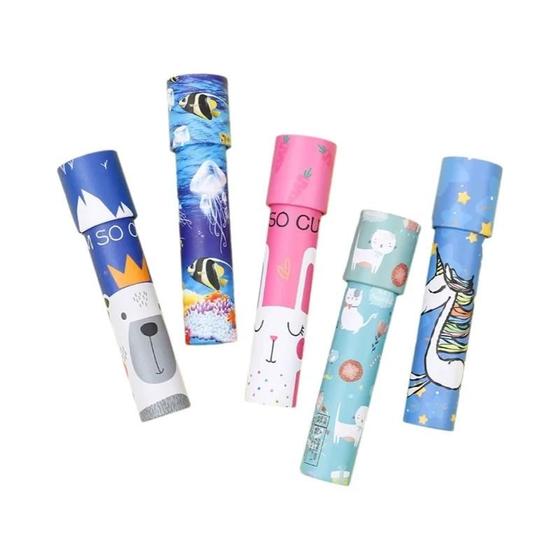 Crianças Experimento Científico Caleidoscópio Espelho Quebra-cabeça ...