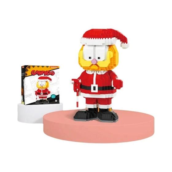 Crianças Garfield Mini Blocos Mágicos Desenhos Animados Gato Anime ...