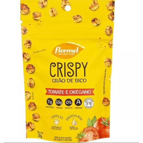 Crispy De Grão De Bico Ervas Finas 30G Display Com 8 Unidades- Flormel ...