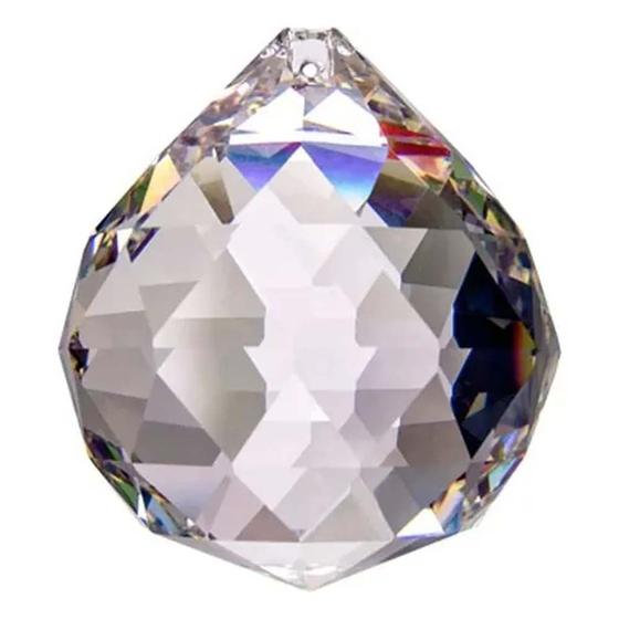 Cristal Multifacetado Feng Shui Para Pendurar 50mm Asfour - Master Chi ...