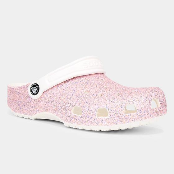 Crocs Infantil Classic Glitter Clog K Menina - Babuche / Clog Infantil ...