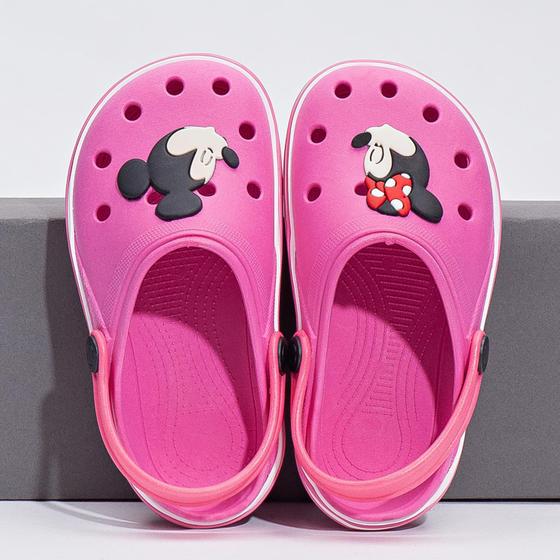 Crocs Infantil Menina Minnie Pink/Chiclete - Simples Passo - Babuche ...