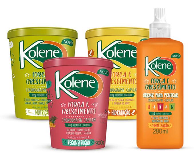 Cronograma completo kolene força e crescimento - flora produtos de ...