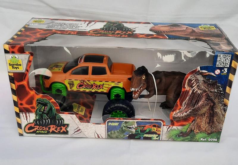 Cross rex attack - Samba Toys - Bonecos - Magazine Luiza