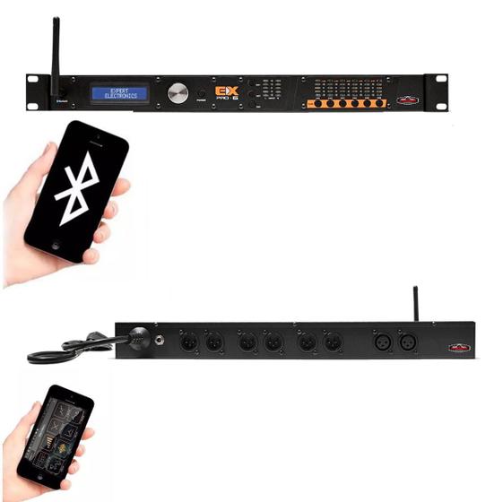 Crossover Processador de Audio Profissional Expert Pro 6 Canais ...