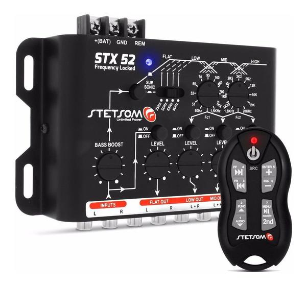 Crossover Stetsom Stx 52 + Controle De Longa Distância Stetsom ...