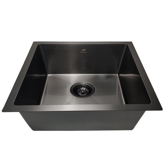 Cuba Cozinha Gourmet Preta Inox 304 Com Válvula - Tubrax - Acessórios ...