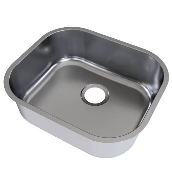 Cuba de Aço Inox Docol Embutir sem Válvula 40x34cm - Cuba de Embutir ...