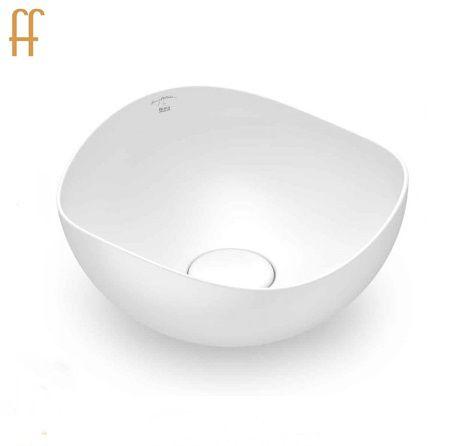 Cuba de Apoio Ruy Ohtake Branco Matte Redonda ROCA - Cuba de Apoio para ...