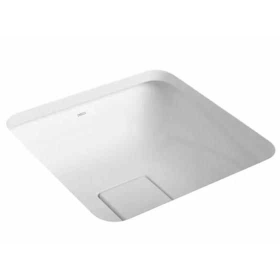 Cuba de Embutir para Banheiro Quadrada 30cm Slim Branca - Deca - Cuba ...