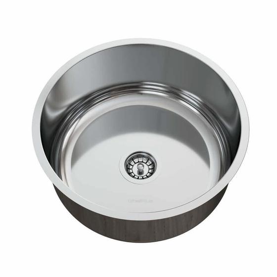 Cuba Em Aço Inox Redonda 37 Cm Sem Válvula Premium Ghelplus - No Magalu ...