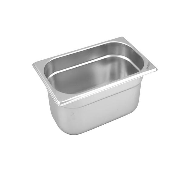 Cuba Gastronômica Inox GN 1/4x100 mm 2,7 Litros Original ZAHAV - Cuba Industrial - Magazine Luiza