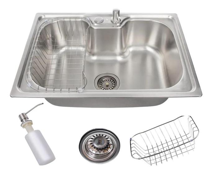 Cuba Gourmet Aço Inox 304 60x42cm Com Acessórios - Stillus Home - Pia e ...